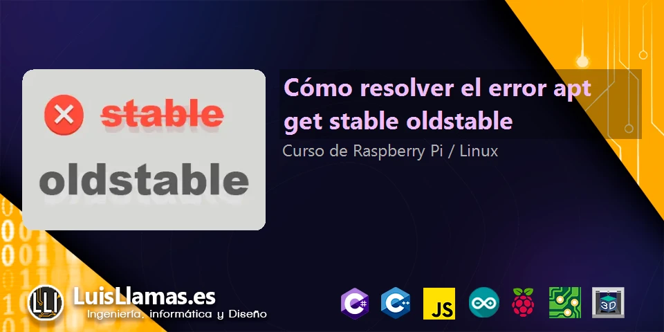 Cómo resolver el error apt get stable oldstable