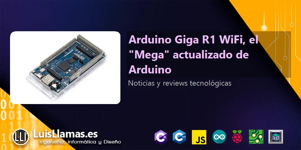 Arduino Giga R1 WiFi, the updated "Mega" from Arduino