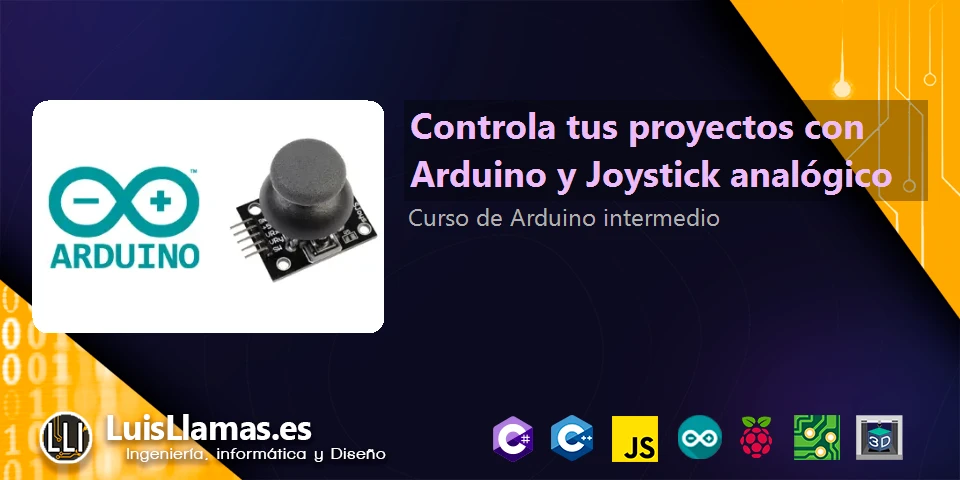 Controla tus proyectos con Arduino y Joystick analógico