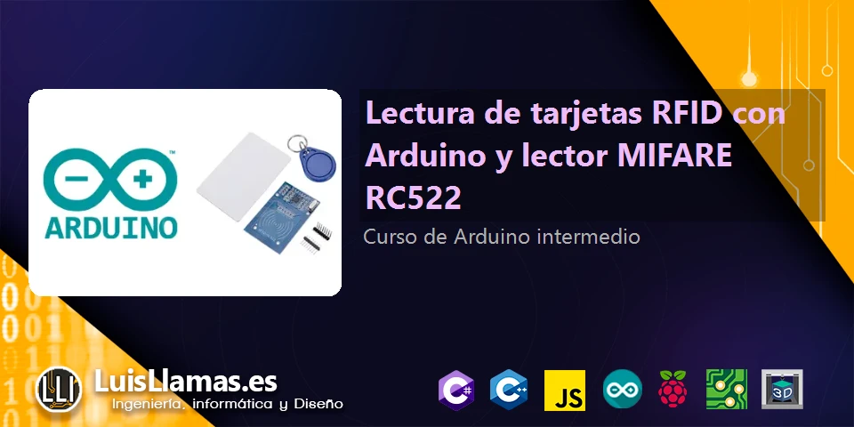 Reading RFID cards with Arduino and MIFARE RC522 reader