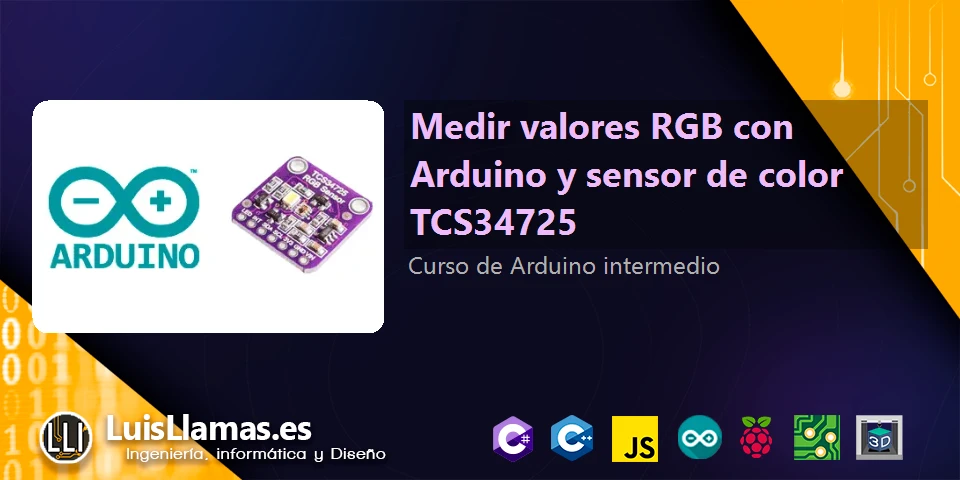 Measure Rgb Values With Arduino And Tcs34725 Color Sensor