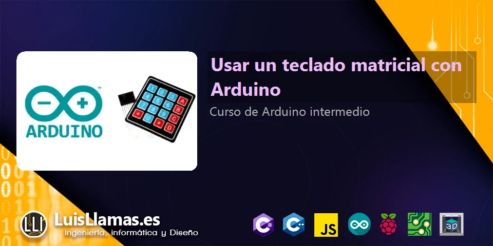 Using a Matrix Keyboard with Arduino