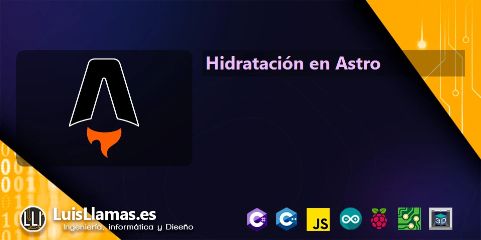 Hidratación en Astro