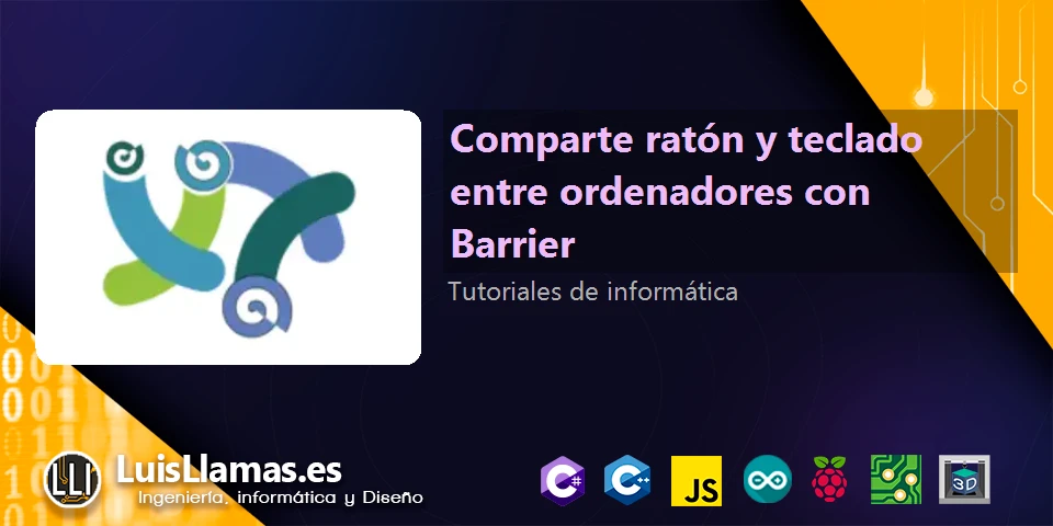 Share mouse and keyboard between computers with Barrier