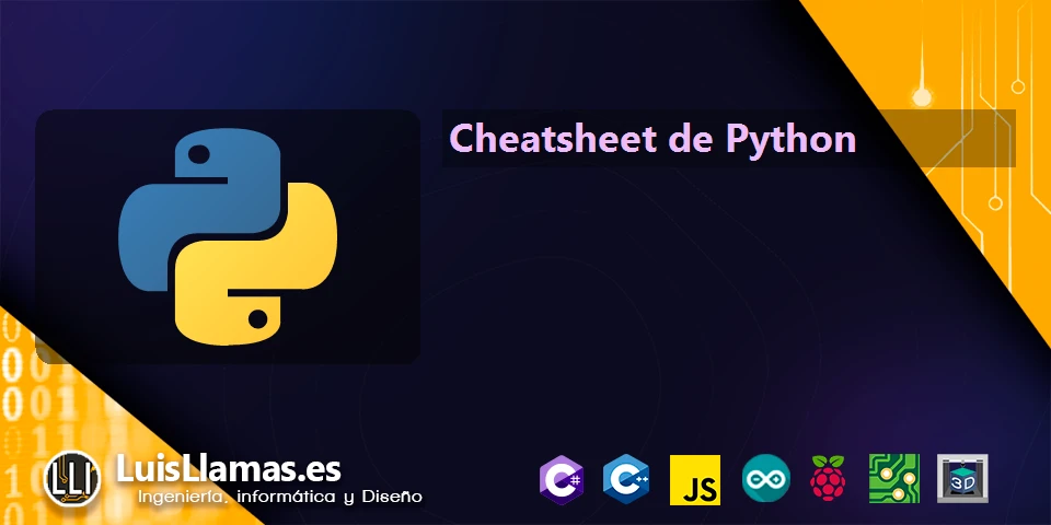 Cheatsheet de Python