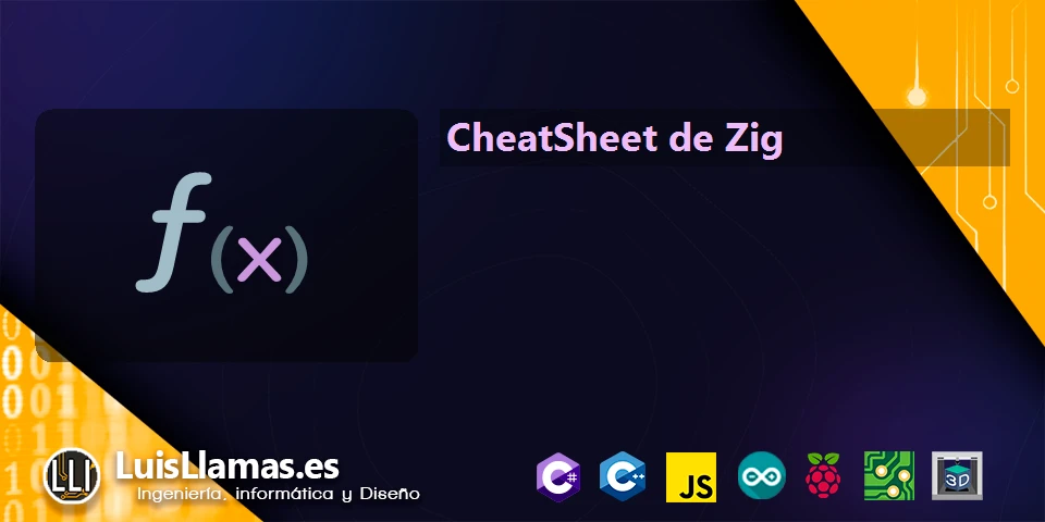 CheatSheet de Zig