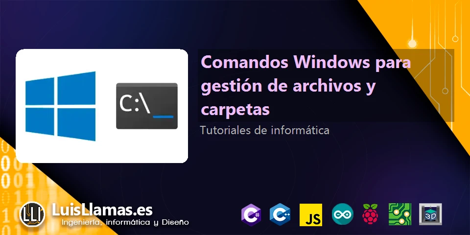 Windows Commands for File and Folder Management