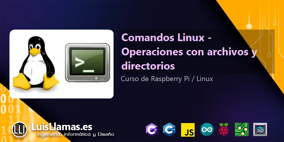 Comandos Linux - Operaciones con archivos y directorios