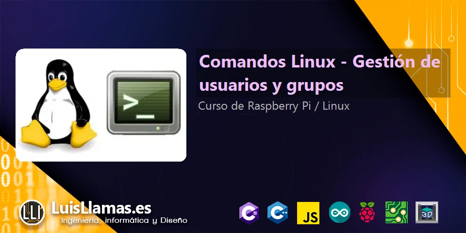 Comandos Linux - Gestión de usuarios y grupos