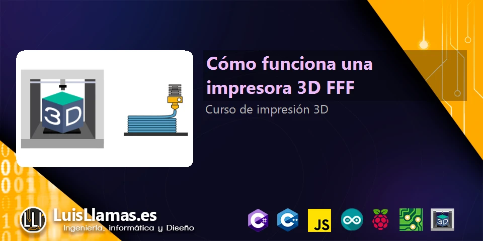 How does an FFF 3D printer work