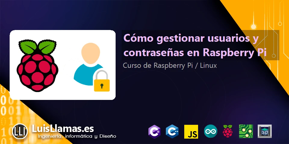 How to manage users and passwords on Raspberry Pi