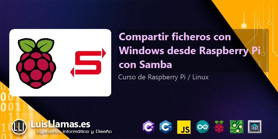 Compartir ficheros con Windows desde Raspberry Pi con Samba