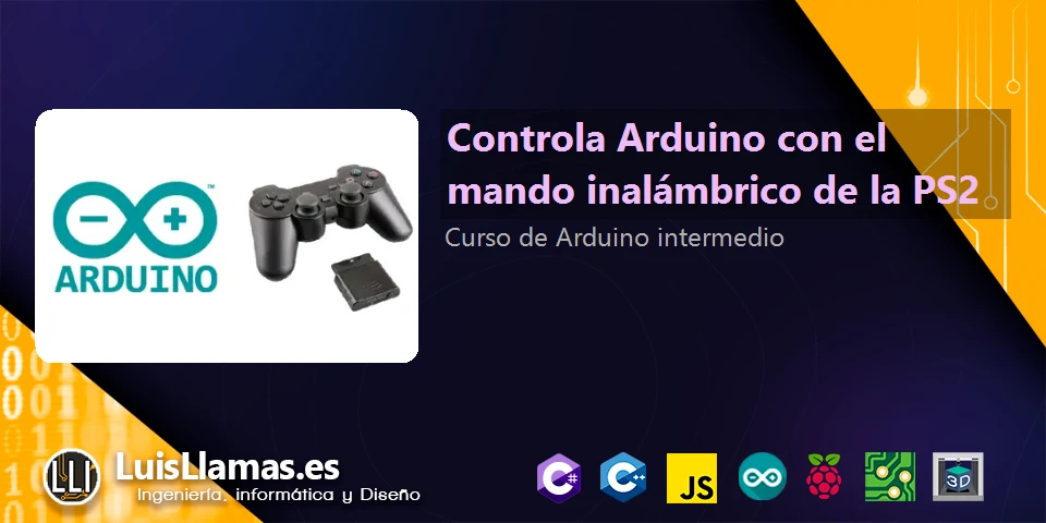 Controla Arduino con el mando inalámbrico de la PS2