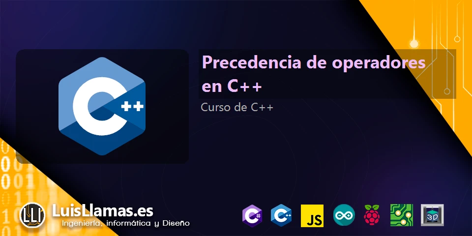 Precedencia de operadores en C++