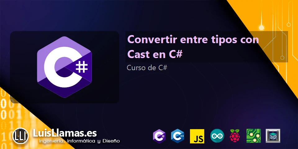 Convert between types with Cast in C#