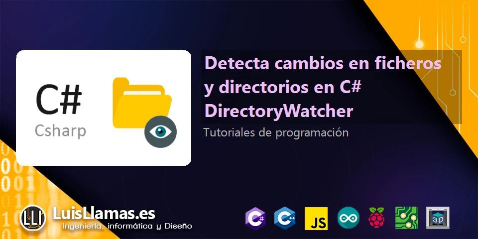 Detecta Cambios En Ficheros Y Directorios En C Directorywatcher 