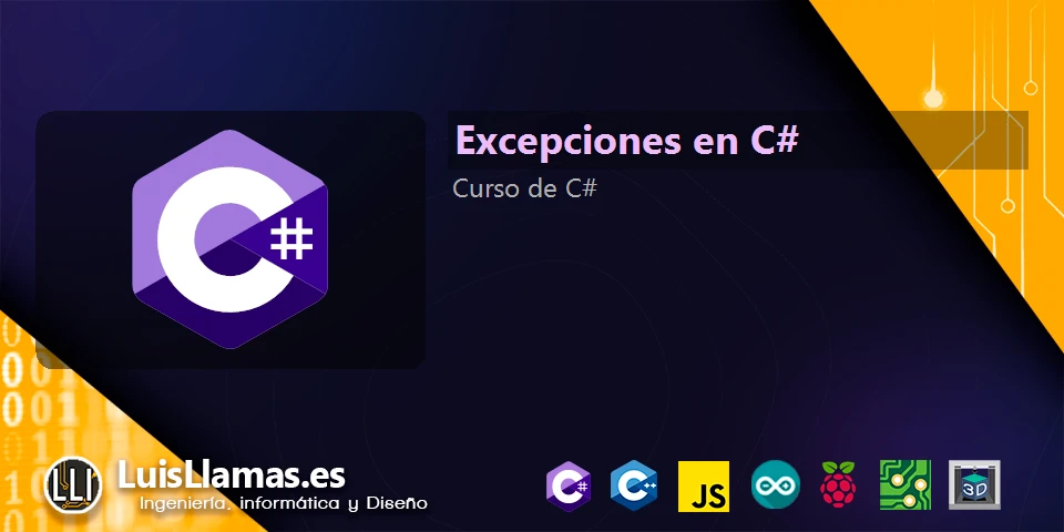 Cómo usar excepciones en C#