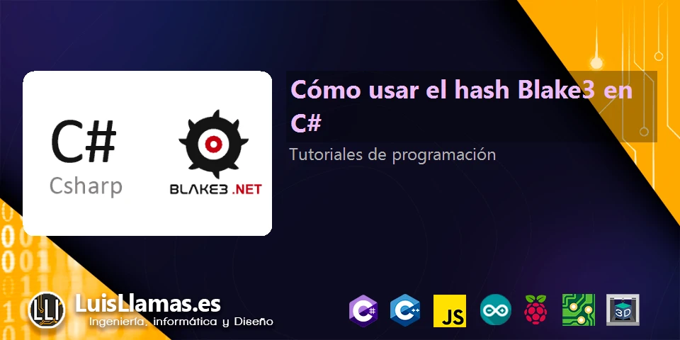 How to use the Blake3 hash in C#