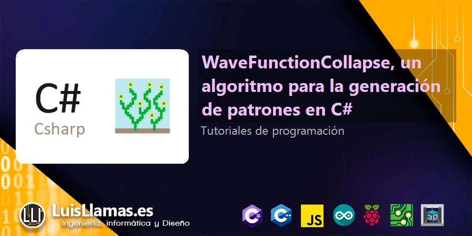 Wavefunctioncollapse An Algorithm For Pattern Generation In C 