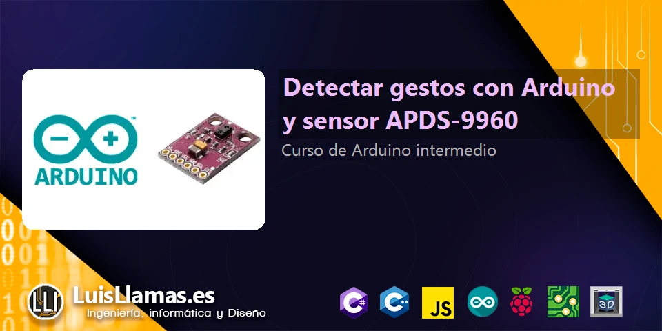 Detectar gestos con Arduino y sensor APDS-9960