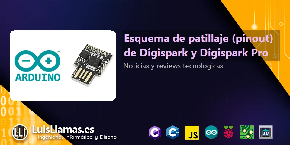 Pinout Diagram of Digispark and Digispark Pro