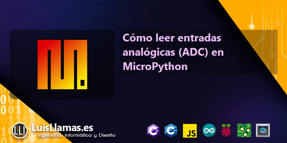 How to Read Analog Inputs (ADC) in MicroPython