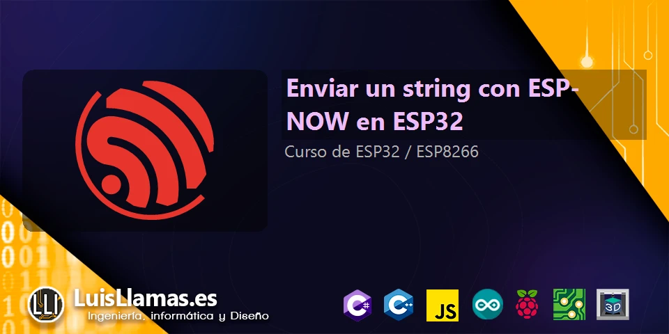 Send a string with ESP-NOW on ESP32