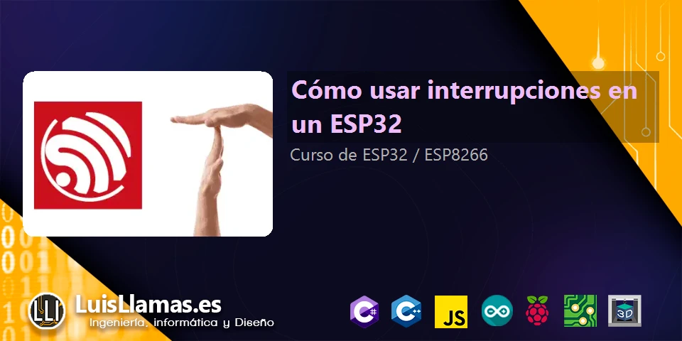 How to use interrupts on an ESP32