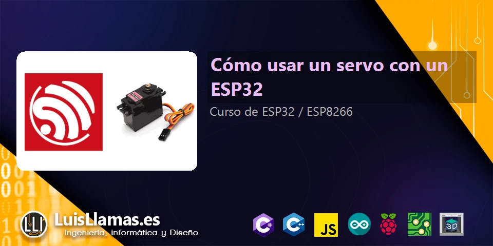 Cómo usar un servo con un ESP32