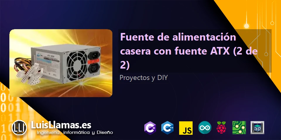 Homemade Power Supply with ATX Power Supply (2 of 2)