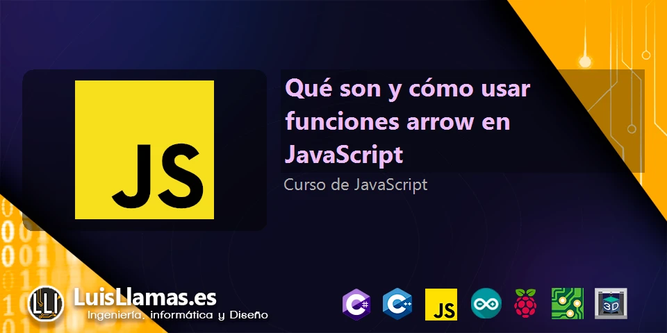 Qué son y cómo usar funciones arrow en JavaScript