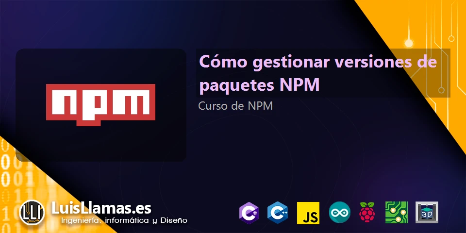 How to manage NPM package versions