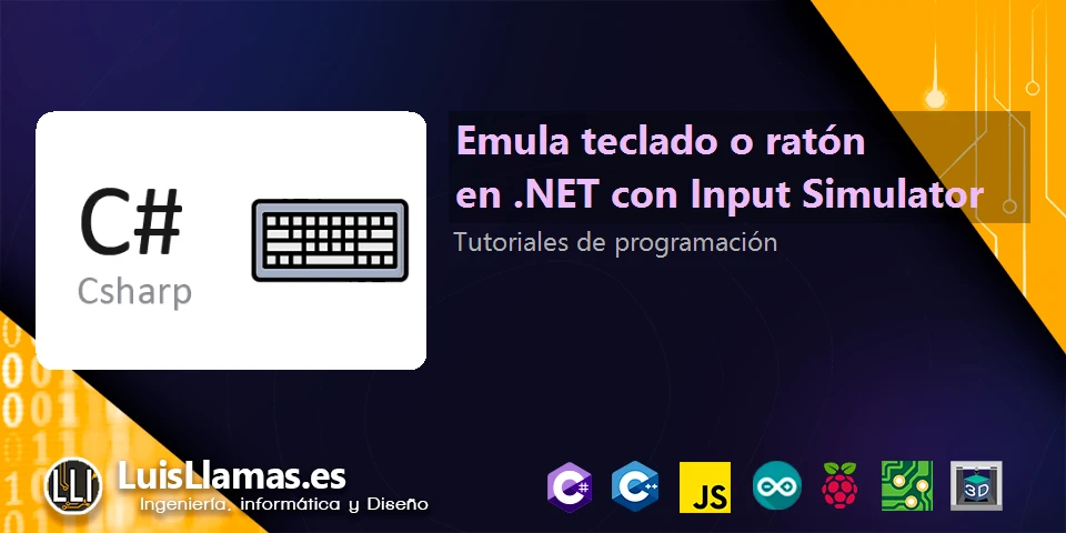 Emulate Keyboard Or Mouse In Net With Input Simulator