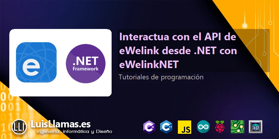 Interact with the eWelink API from .NET with eWelinkNET