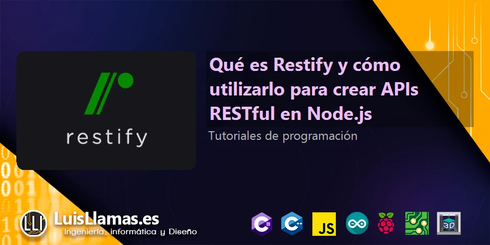 What is Restify and how to use it to create RESTful APIs in Node.js
