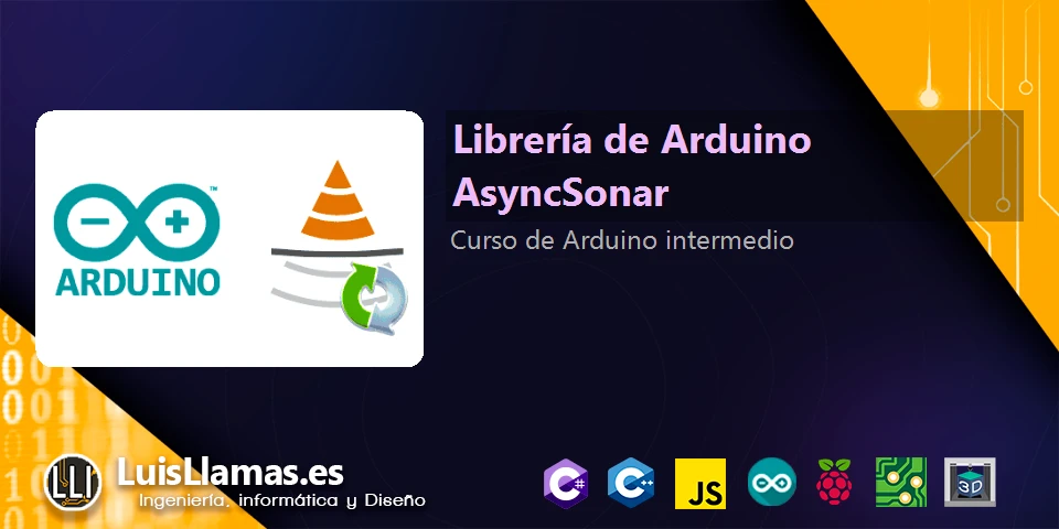 Librería de Arduino AsyncSonar