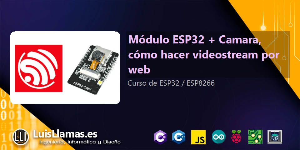 ESP32 Module + Camera, how to do videostream via web