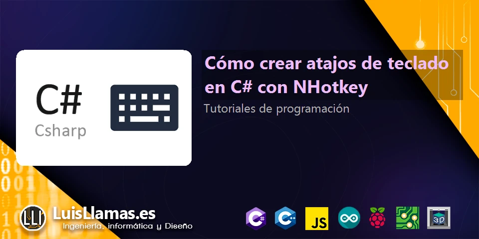 Cómo crear atajos de teclado en C# con NHotkey