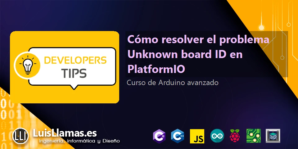 How to solve the Unknown board ID problem in PlatformIO