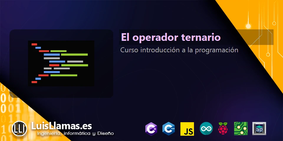 El operador ternario