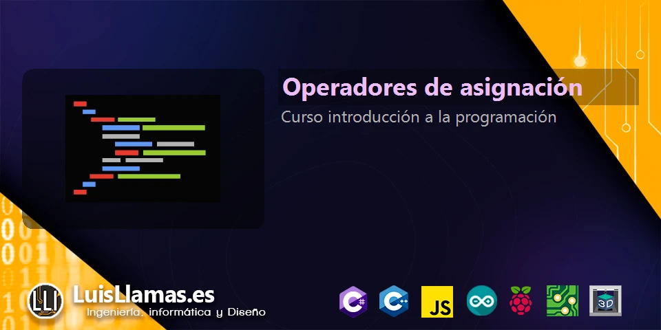Operadores de asignación