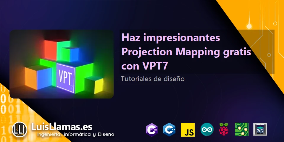 Create stunning Projection Mapping for free with VPT7