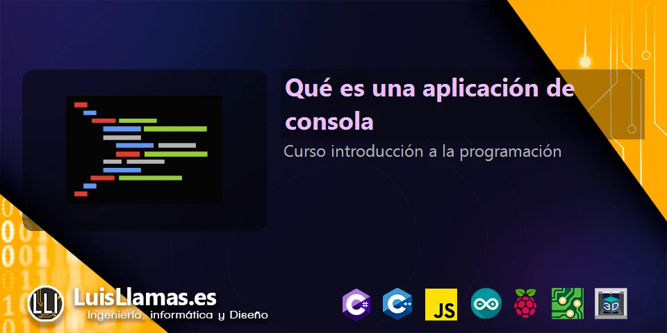 Qué es una aplicación de consola