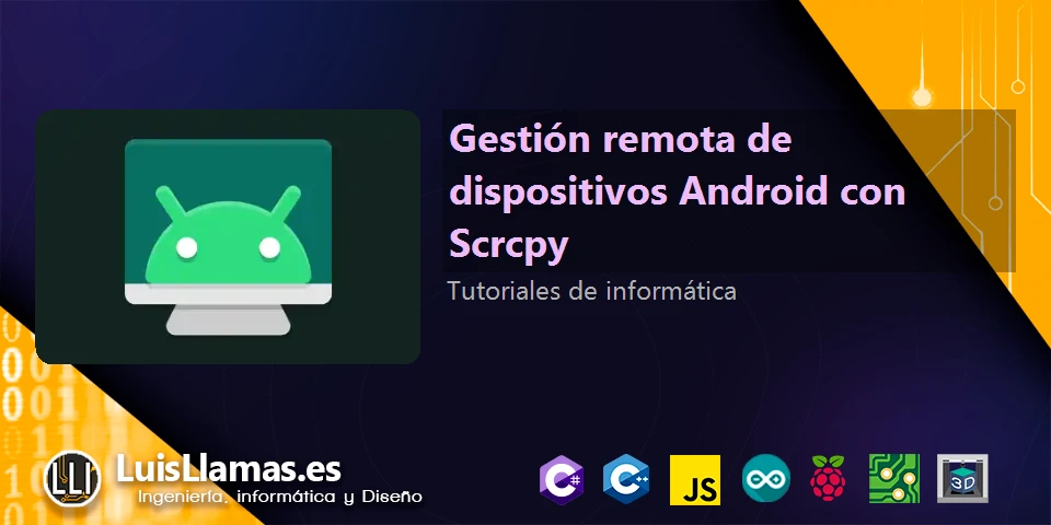 Remote Management of Devices with Scrcpy