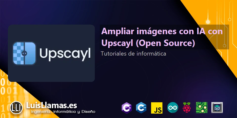 Enlarge images with AI with Upscayl (Open Source)