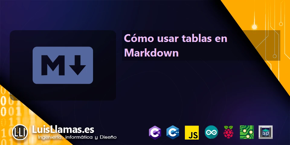 How to use tables in Markdown