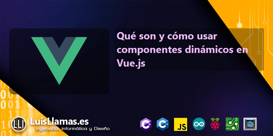 What are dynamic components in Vue.js and how to use them