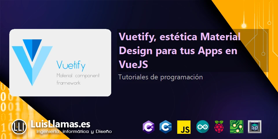 Vuetify, estética Material Design para tus Apps en VueJS