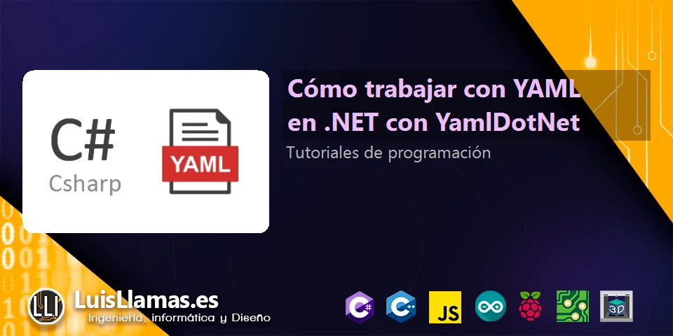 How to work with YAML in .NET with YamlDotNet